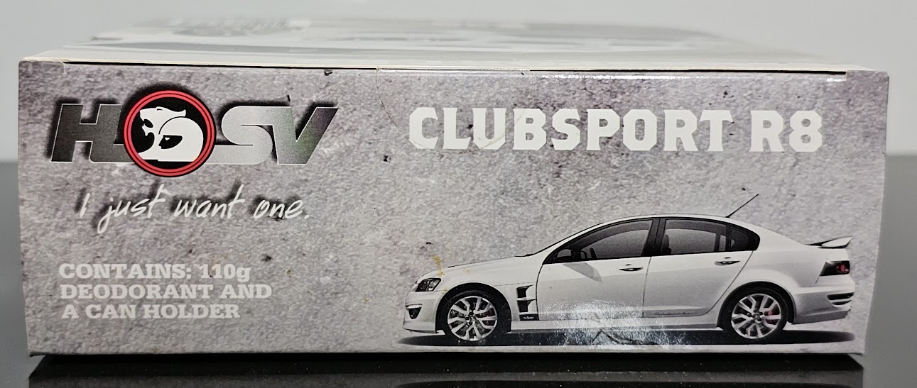 2012 VE HSV Clubsport R8 Gift Pack Deodorant & Can Holder