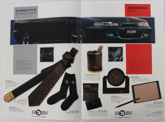 HSV Executive, Business & Sports Merchandise Catalogue