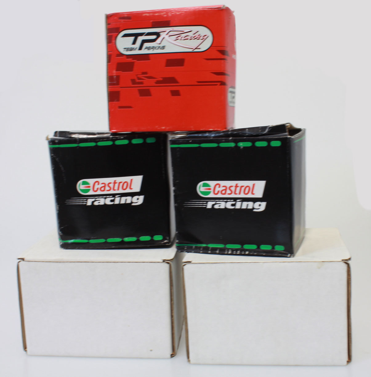 Ex-Display Assortment Of Castrol Mugs x5 Perkins Ingall Longhurst Racing