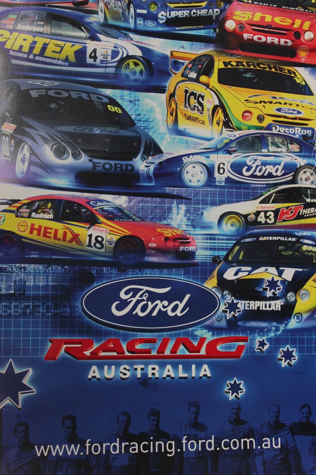 Ford Racing Australia Poster