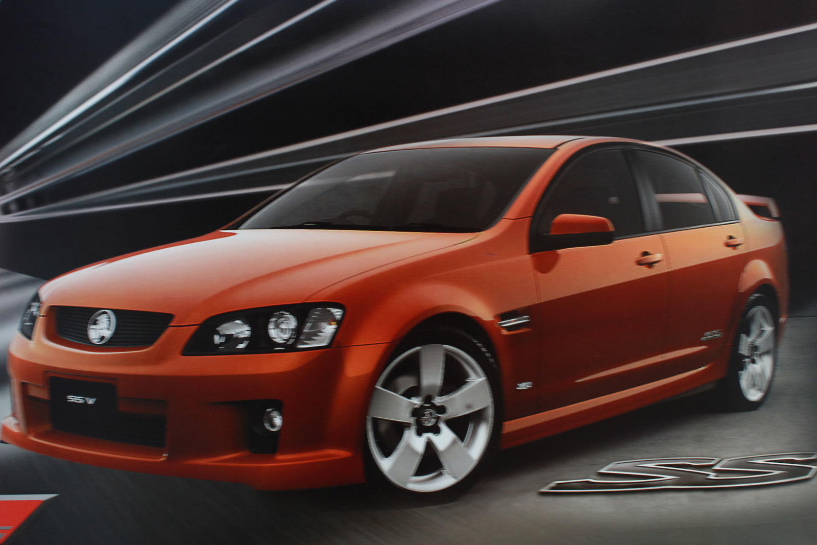 Large Holden Commodore VE SS V Poster