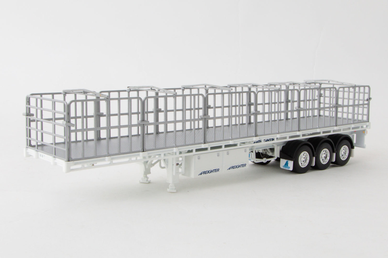Freighter 2AB Quad Road Train Trailers - White
