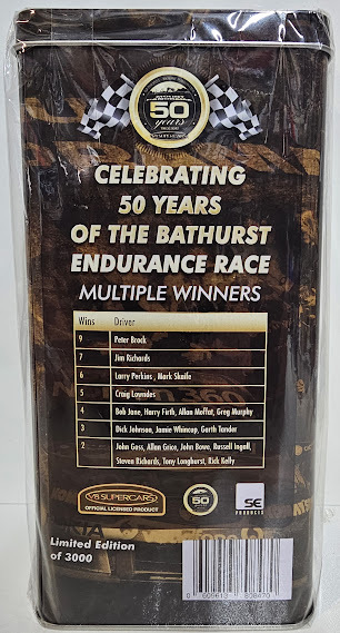 New Replica Peter Brock Trophy Tin Display Bathurst 50 Years 1963-2012