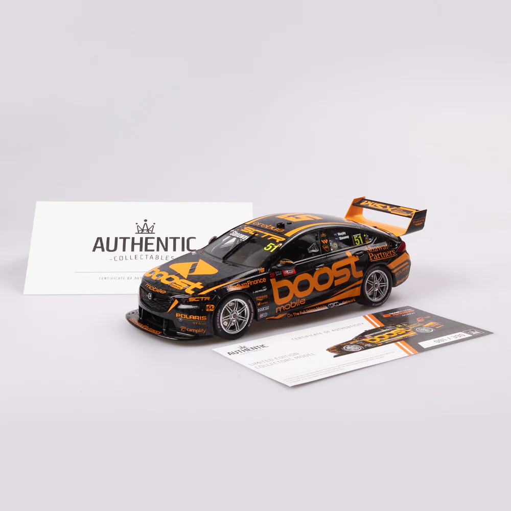 1:18 Boost Mobile Racing Powered by Erebus #51 Holden ZB Commodore Greg ...