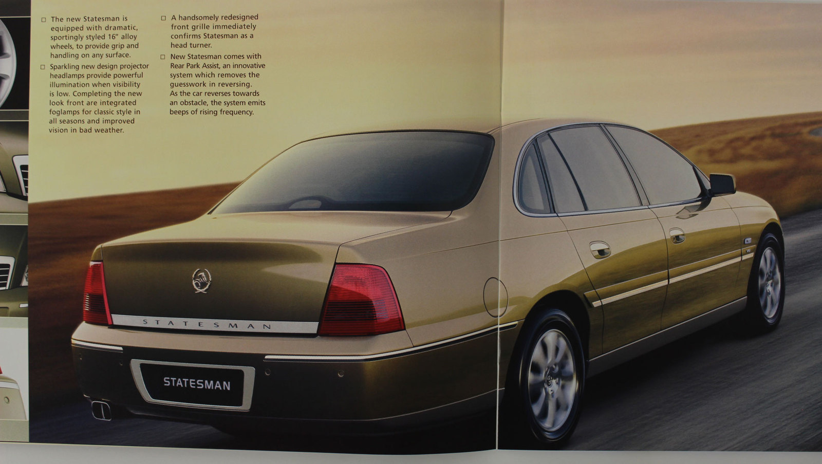 Holden WK Statesman Brochure