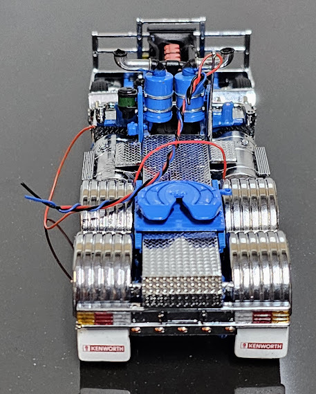 1:50 K100 Kenworth Light Blue chassis Iconic Replicas