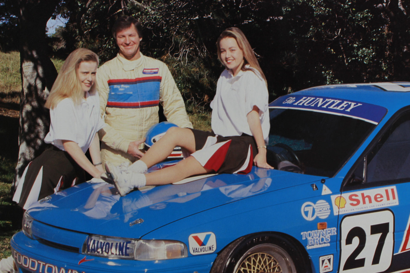 Foodtown Holden VN Group A Commodore Poster Terry Finnigan Gary Rogers ...