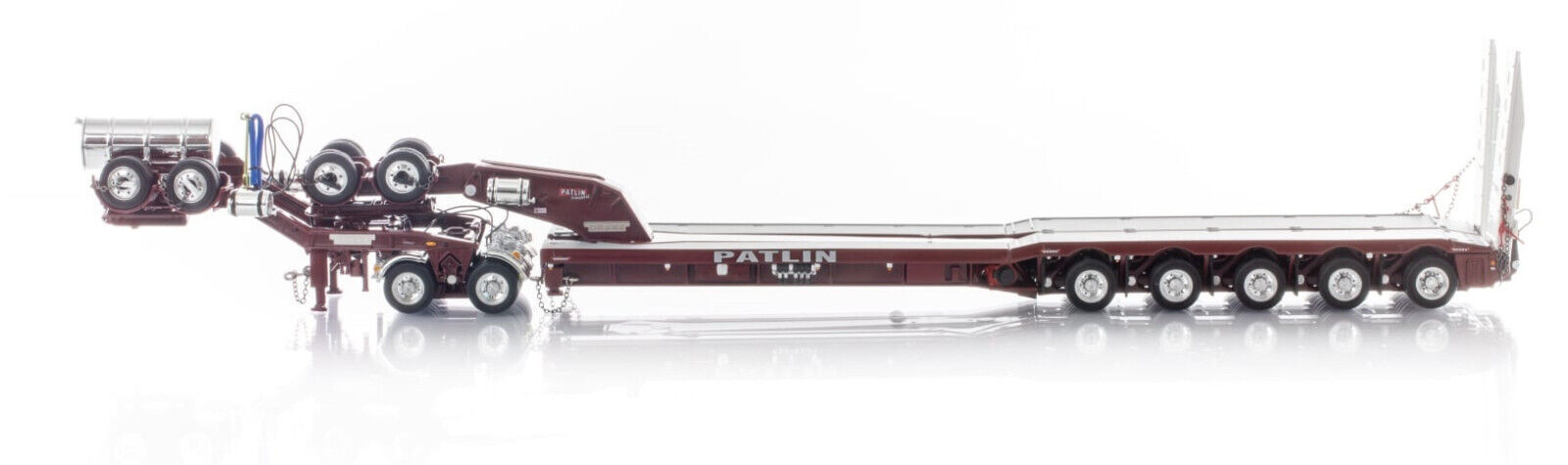 1:50 Patlin Combination Set K200 509 5x8 Trailer and Ballast box Kenworth