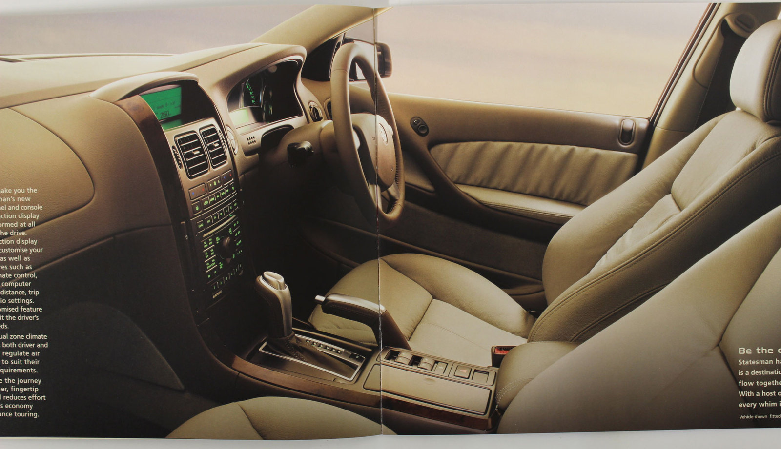 Holden WK Statesman Brochure