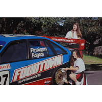 Foodtown Holden VN Group A Commodore Poster Terry Finnigan Gary Rogers ...