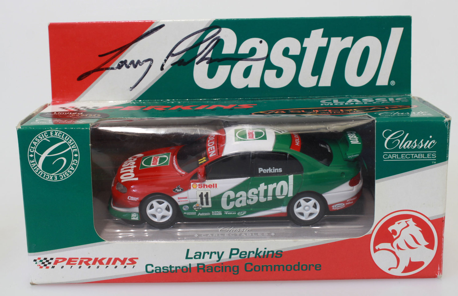 1:43 Signed Larry Perkins & Russell Ingall Holden Commodore VX