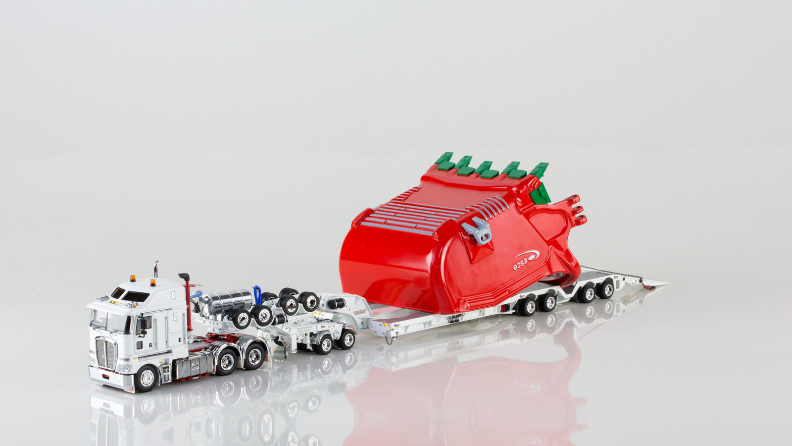 New Drake 1:50 Kenworth K200 Prime Mover 2x8 4x8 Dragline Bucket ...