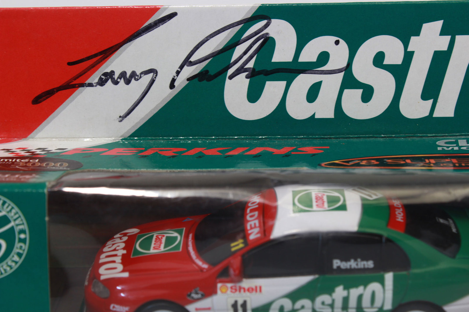 1:43 Signed Larry Perkins & Russell Ingall Holden Commodore VX