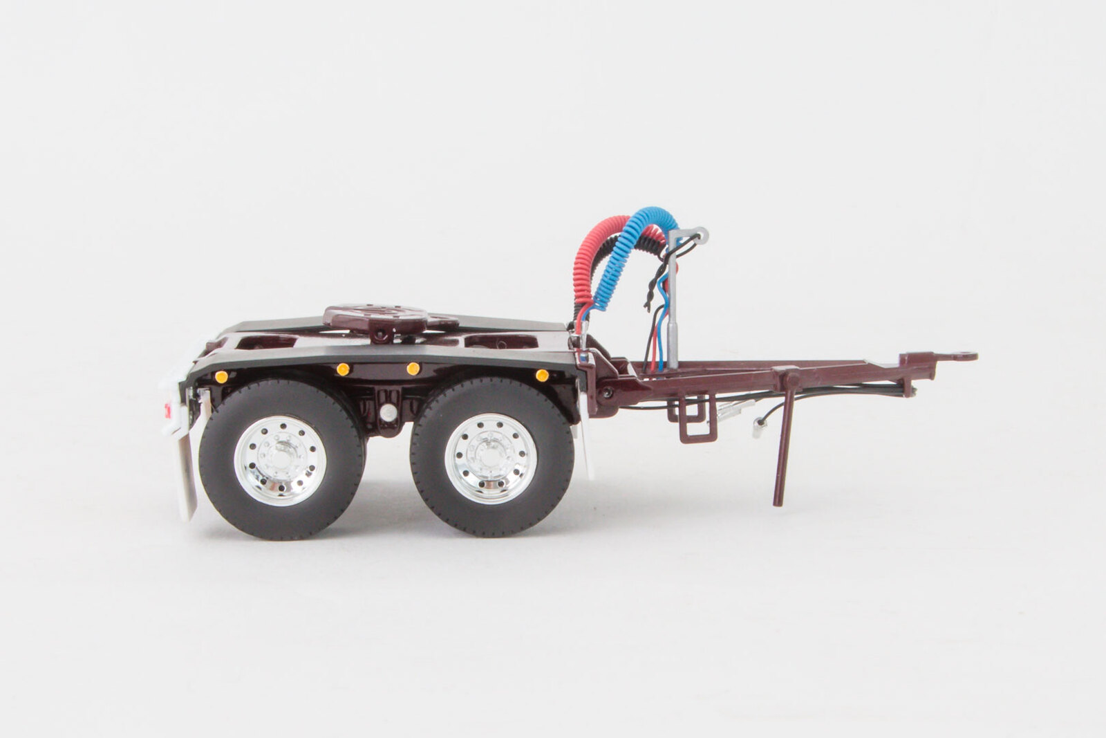 New Drake Road Train Trailer Dolly Diecast Replica Model 1:50 Burgundy