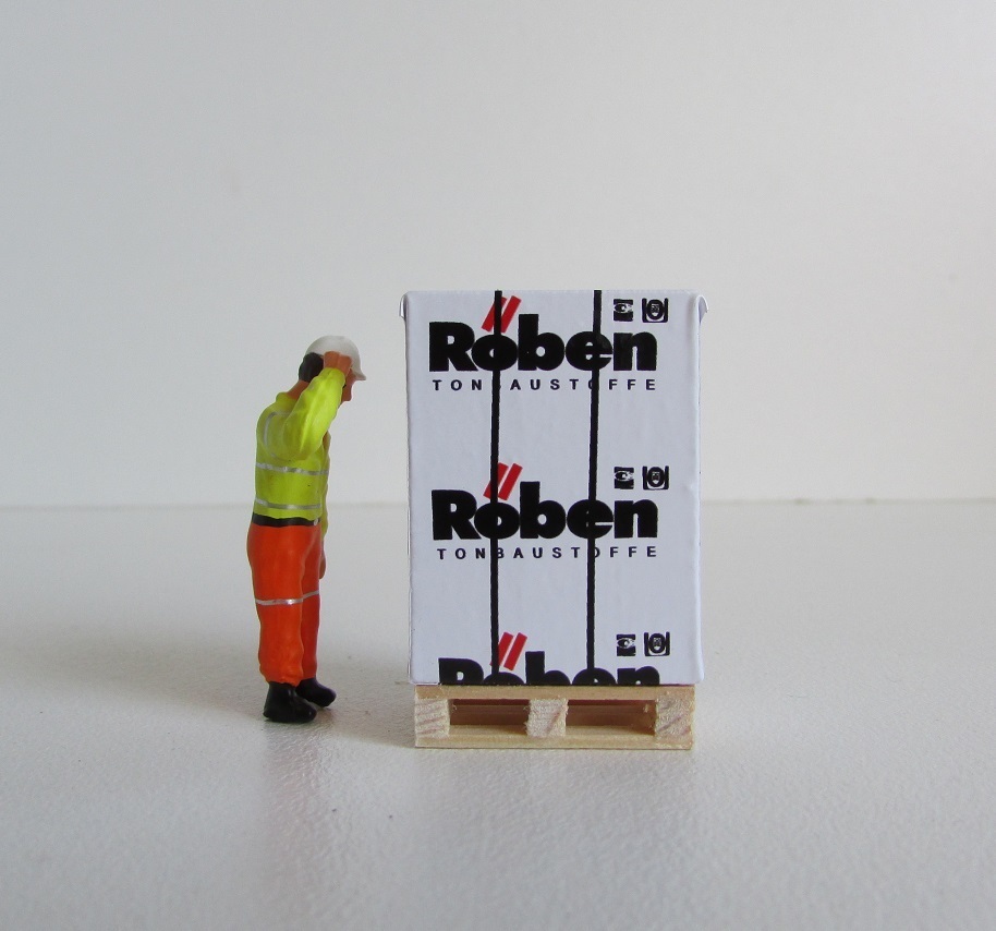 Pallet Load Roben Transport 1:50 Diorama