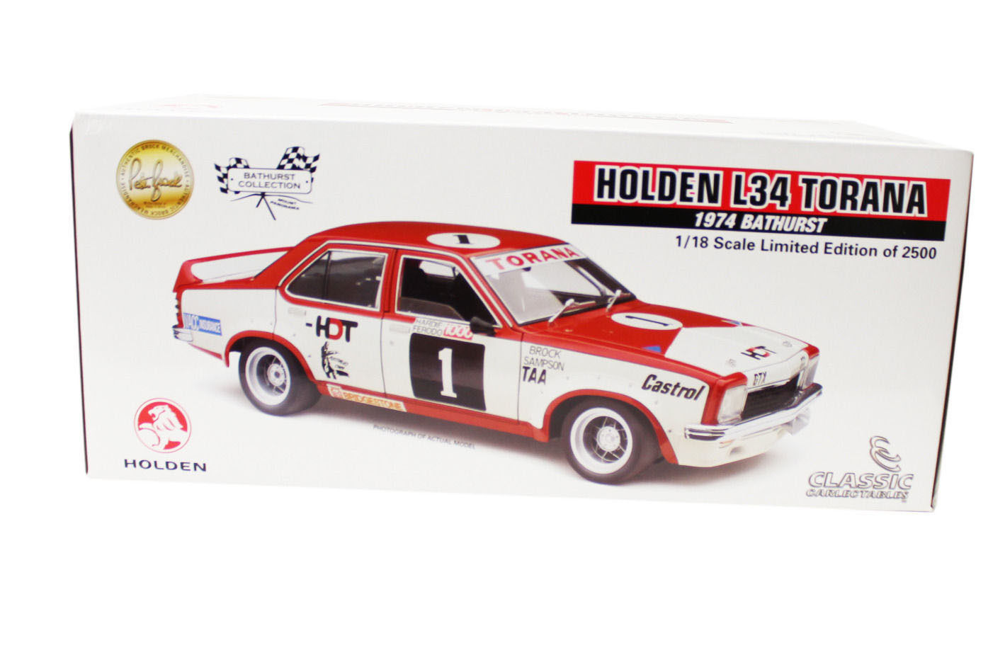 1:18 Holden LH L34 Torana 1974 Bathurst Brock / Sampson