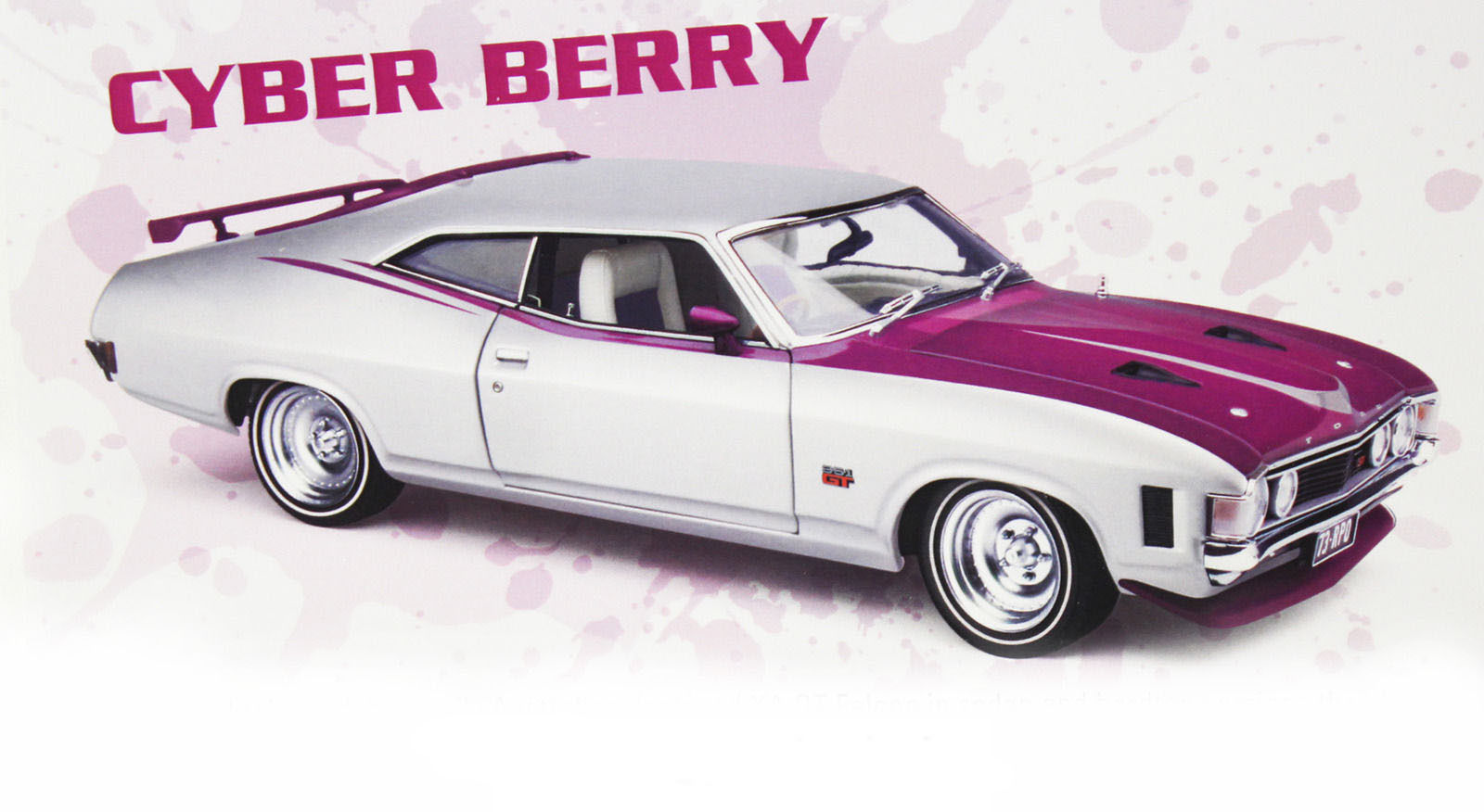 1:18 Ford XA Falcon Custom Coupe Cyber Berry