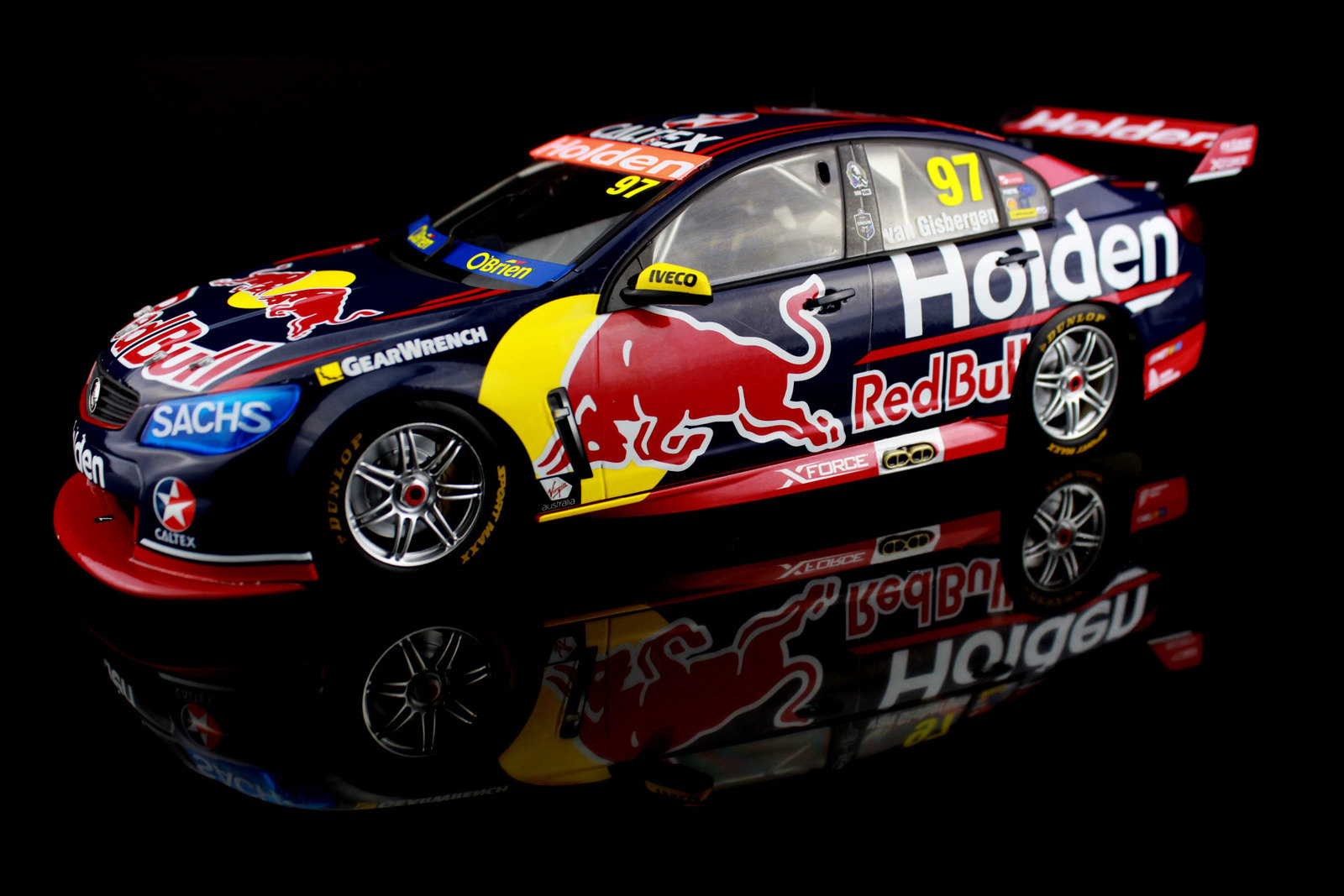 1:18 Shane van Gisbergen's 2017 Red Bull HRT VF Commodore - Classic ...