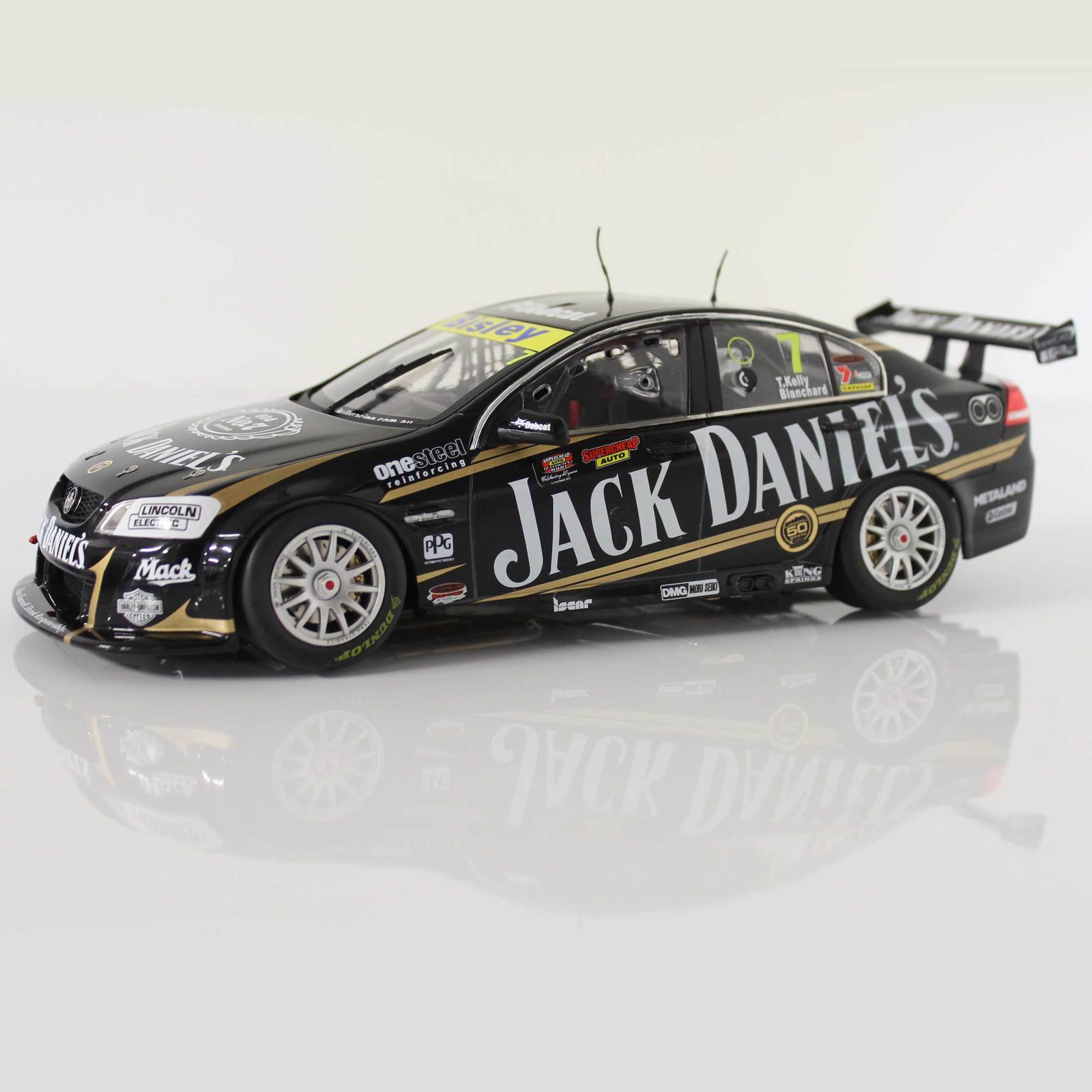 1:18 2012 VE Commodore Kelly / Blanchard Jack Daniels Racing Bathurst 1000