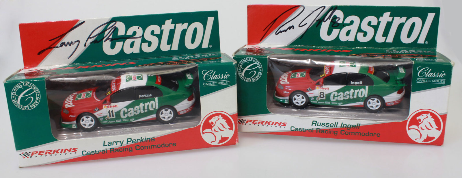 1:43 Signed Larry Perkins & Russell Ingall Holden Commodore VX