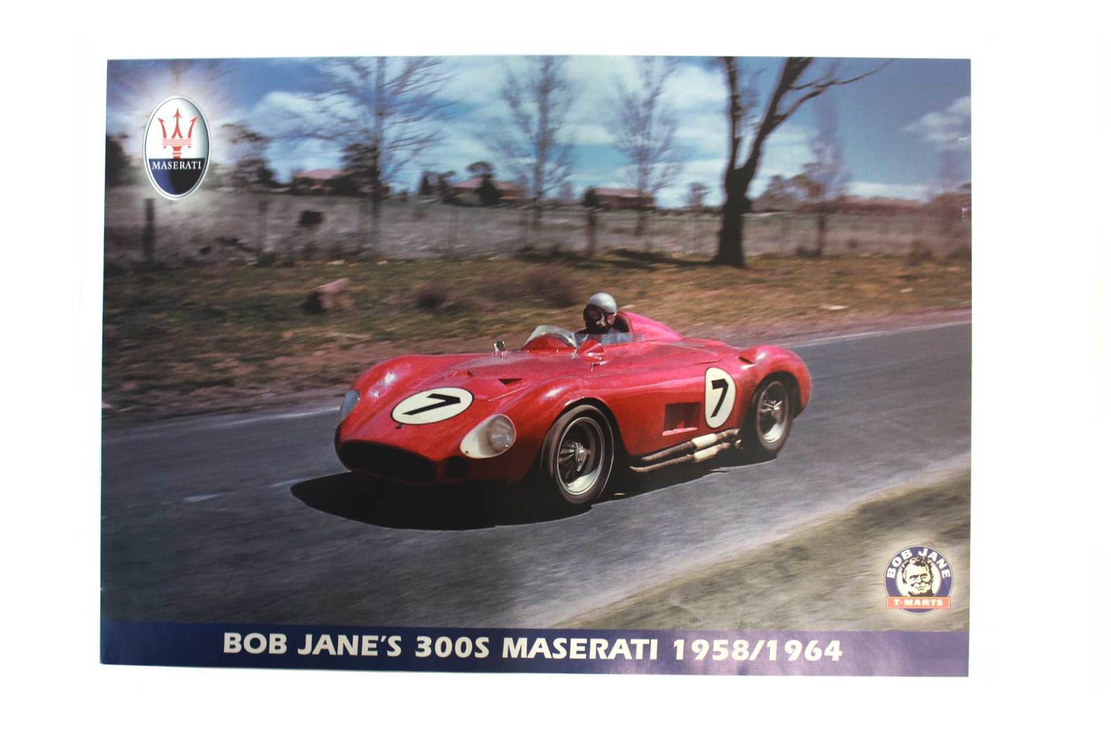 Bob Jane's 300S Maserati Poster