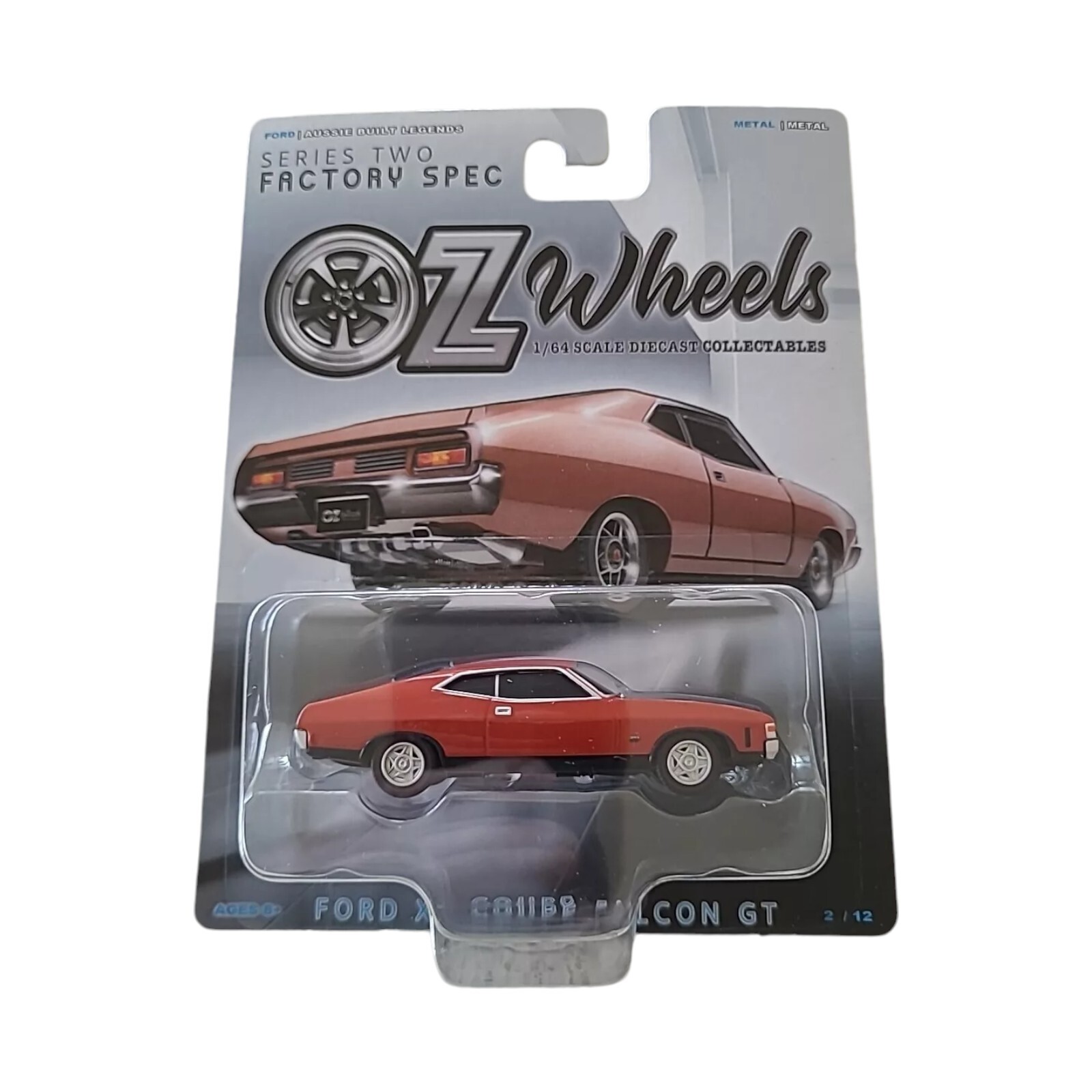 Oz Wheels Ford XA Coupe Falcon GT 2/12 Factory Spec 1:64 Scale Diecast ...