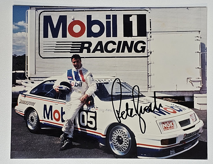Original Photo Signed By Peter Brock RS 500 FORD Sierra 05 Mobil