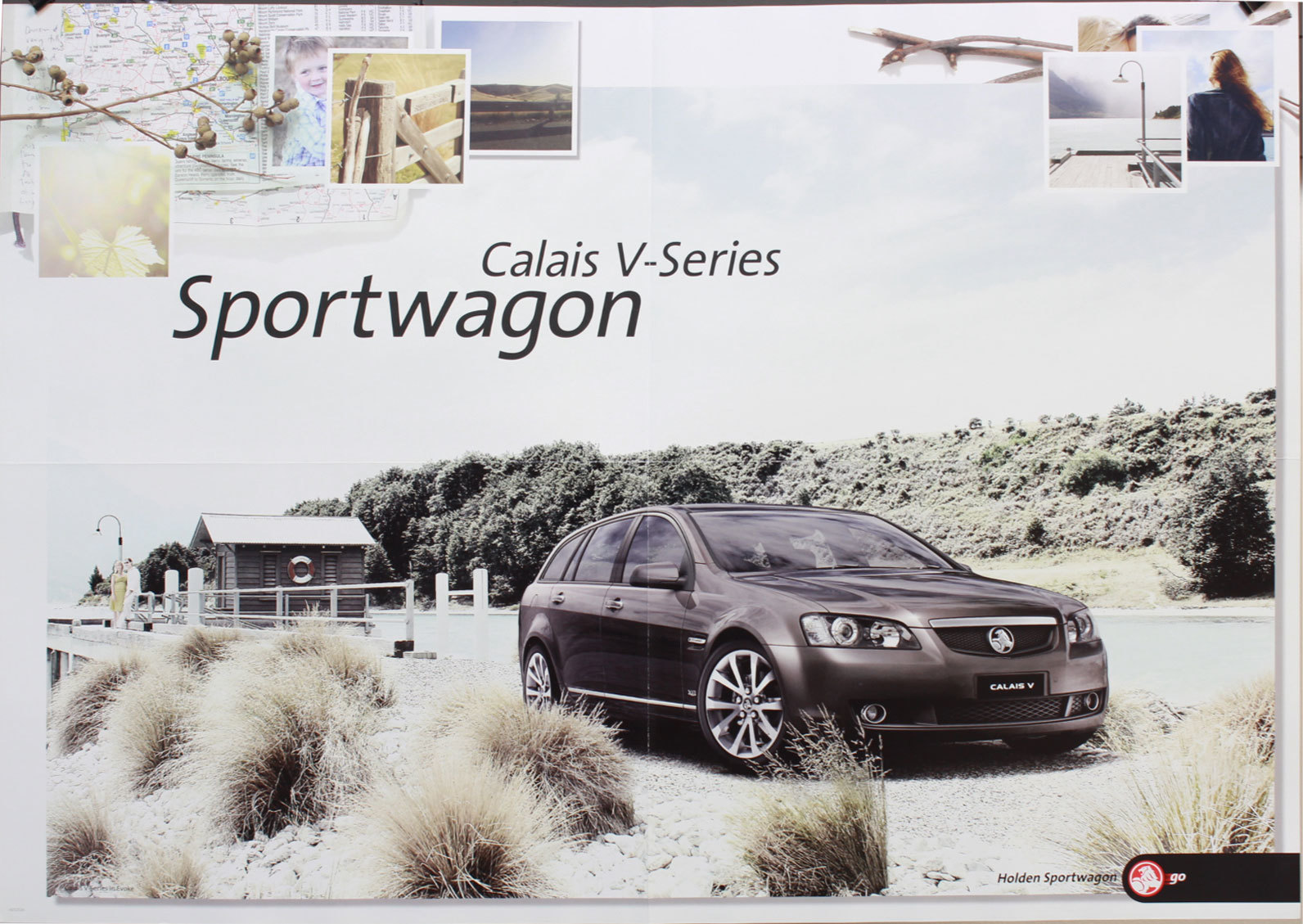 Holden Commodore VE Calais V-Series Sportwagon Poster Evoke