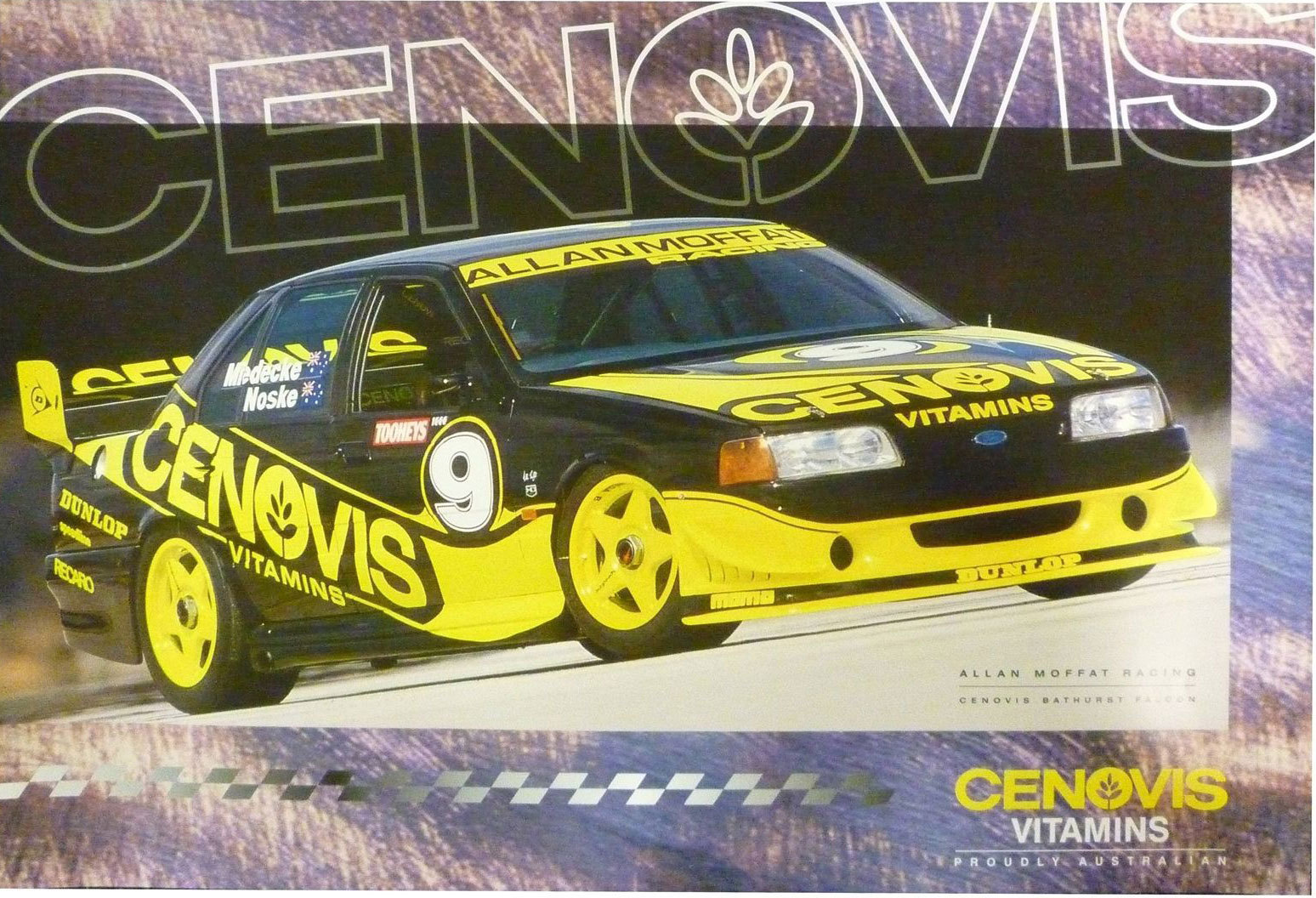 Andrew Miedecke & Mark Noske 95 Bathurst Poster