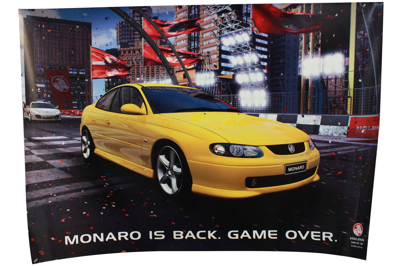 Holden V2 Monaro Is Back. Game Over. Poster