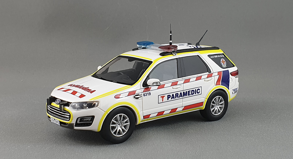 1:43 Ambulance Victoria PARAMEDIC Response Unit 2016 Ford Territory SUV