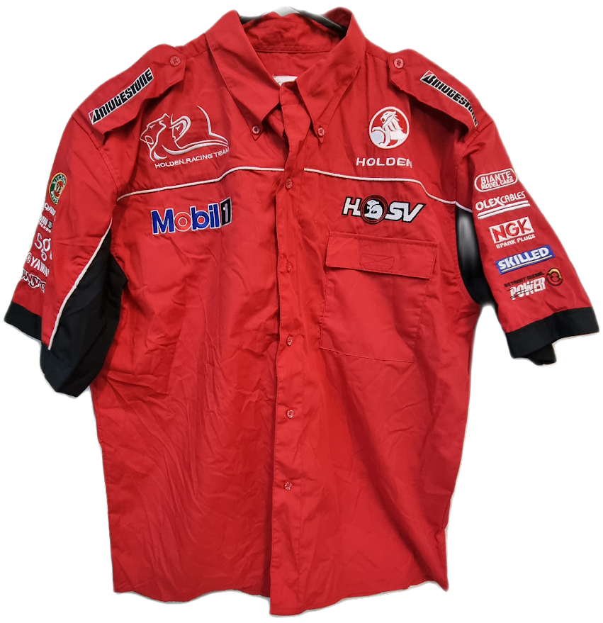 NWOT Holden Racing Team Shirt 2002 Size Medium Official HRT HSV Skaife