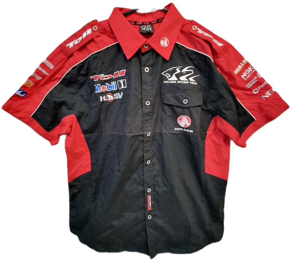 BNWT Holden Racing Team Shirt 2010 HRT Toll HSV Mobil 1 Large Tander