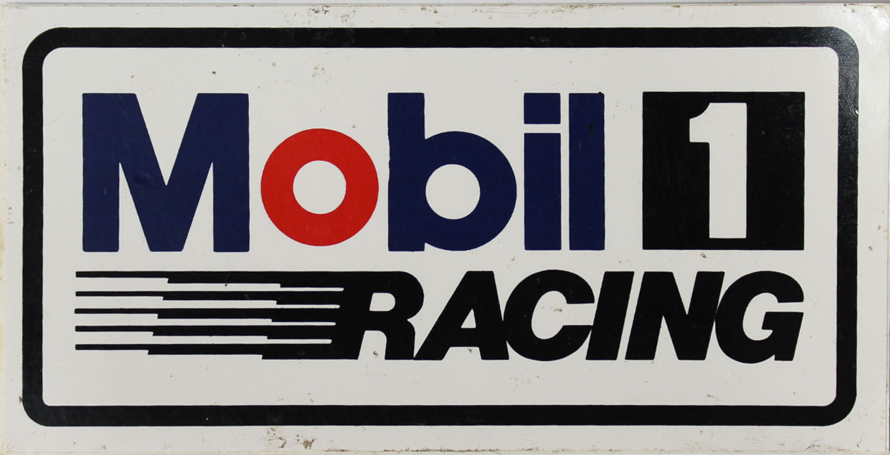 Mobil 1 Racing Sticker