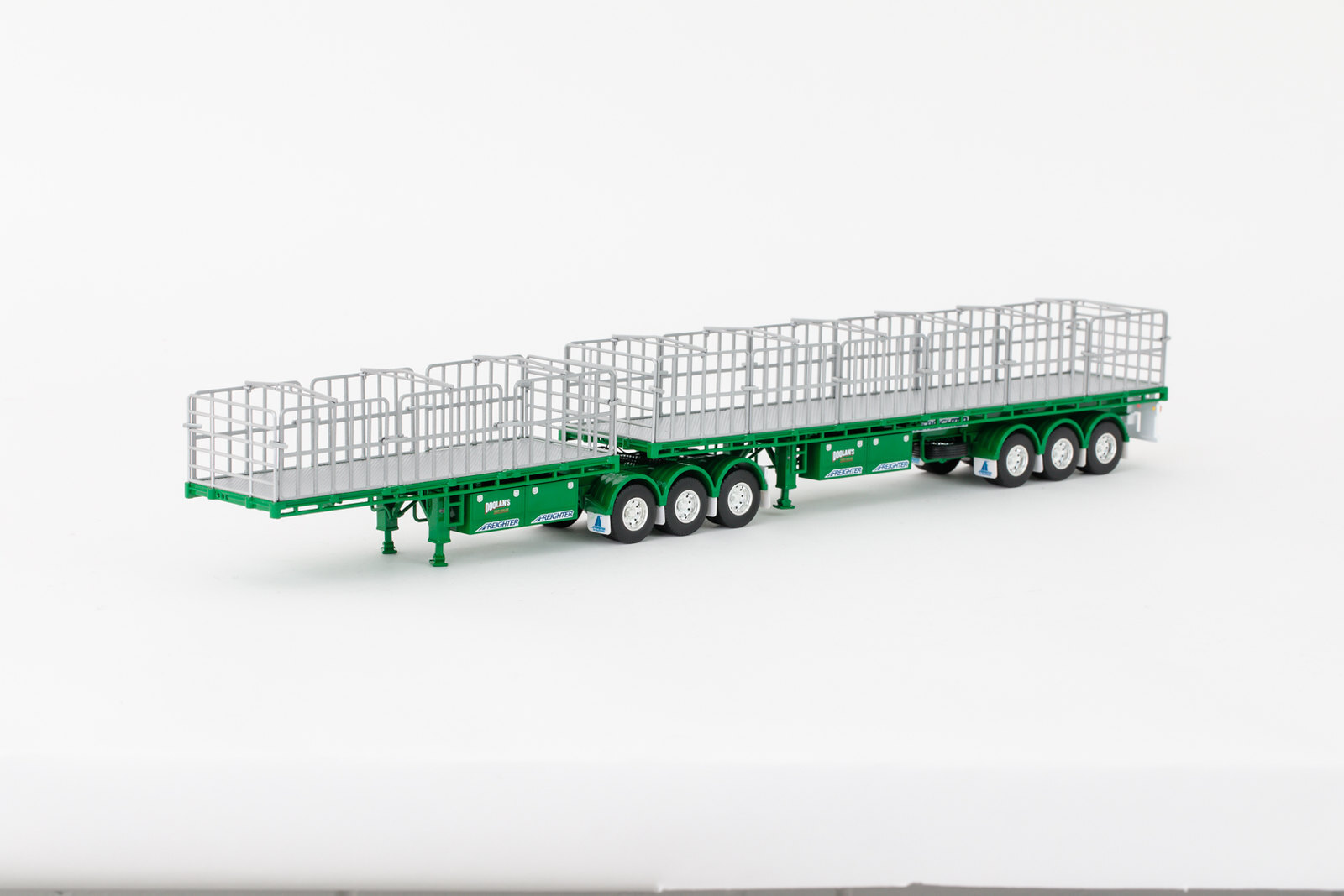 Freighter B Double Flat Top Trailers - Betts Bower