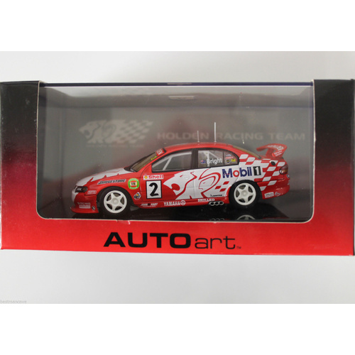 New 1:43 Holden VX Commodore HRT 2001 Jason Bright Signed